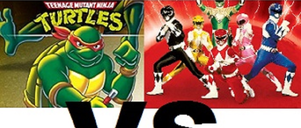 Teenage Mutant Ninja Turtles vs. Mighty Morphin Power Rangers – like it ...